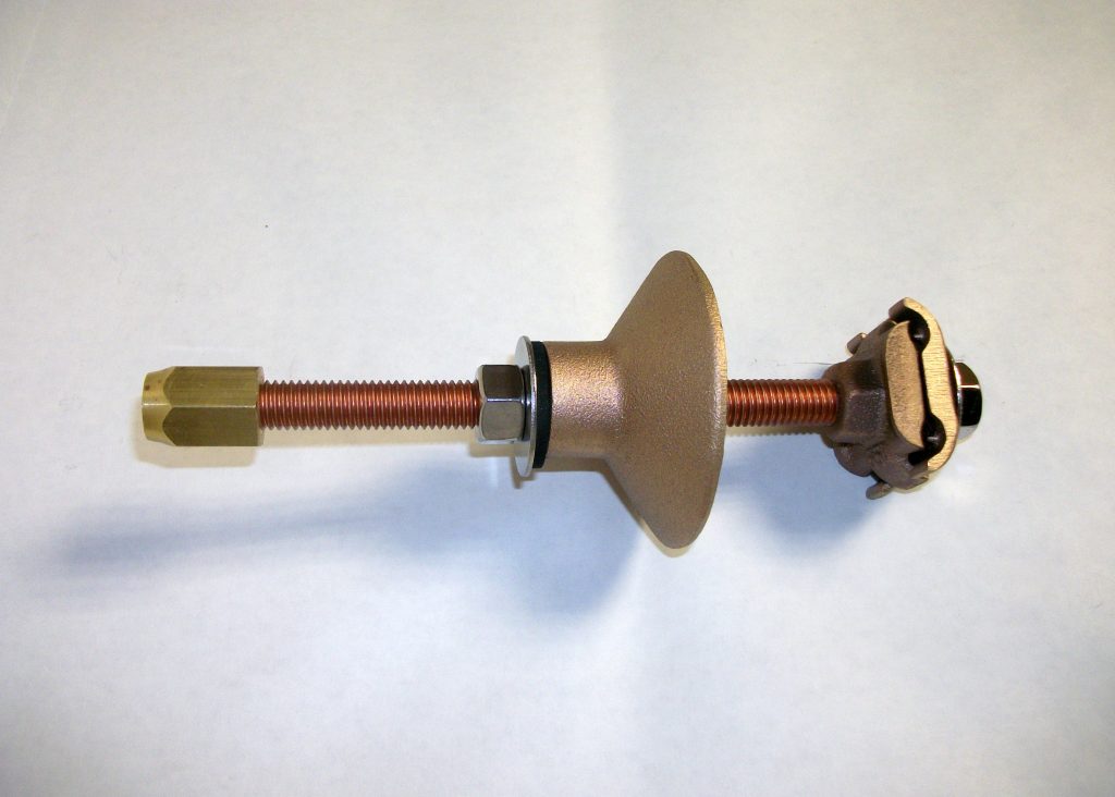 742CPCD Thru-Roof Cable Connectors (CU-CU) - Robbins Lightning